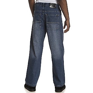 Southpole mens Relaxed-fit Core Denim Pants Jeans, Medium Sand Blue, 38W x 30L US