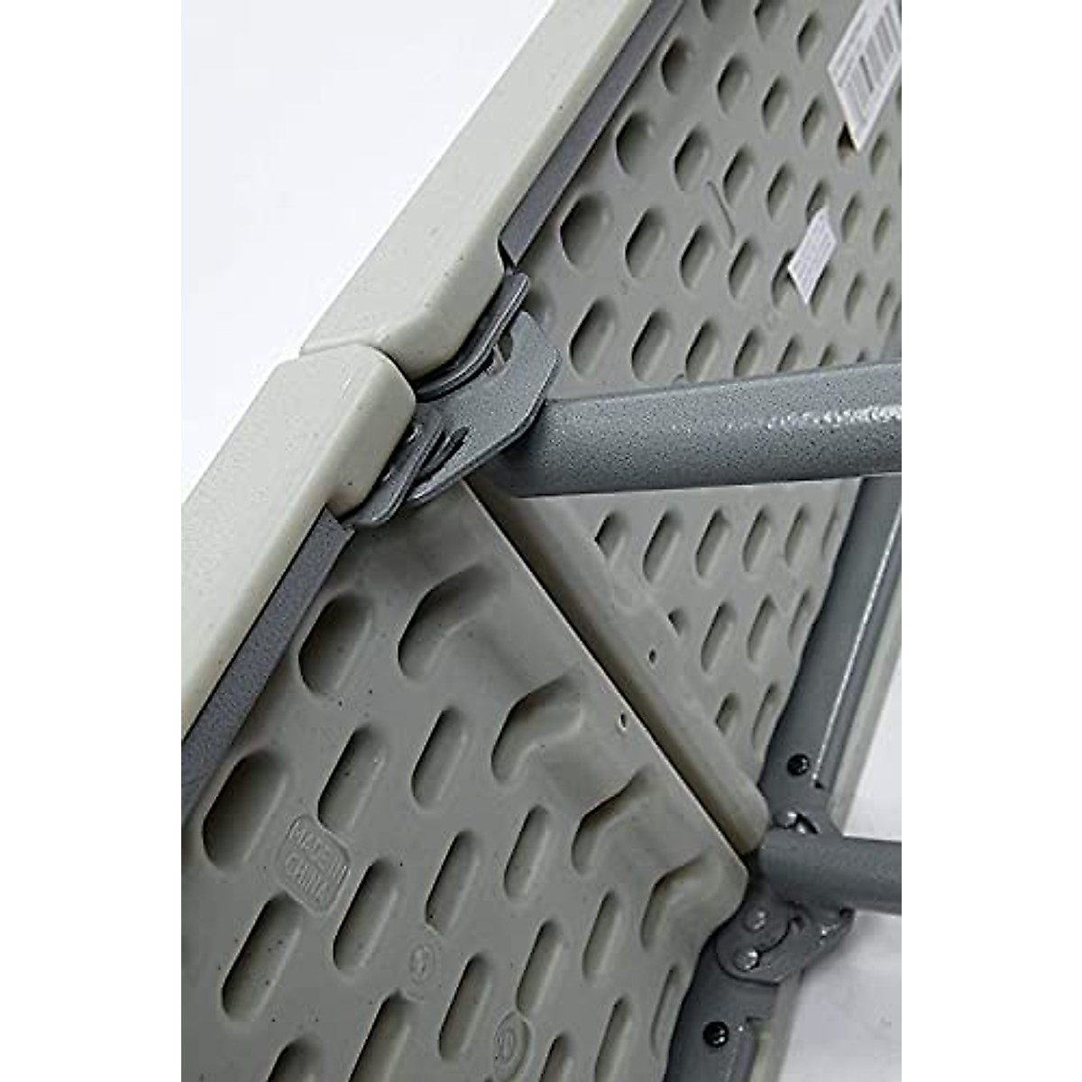 Office Star Resin Furniture for Indoor or Outdoor Use, Single, Fold in Half 6 Foot Bench