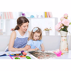 LVIITIS Diamond Painting Kit for Adults Beginner,5D Diamond Art Dots Kit for Adults,Paint with Gem for Home Wall Decor (Cow)