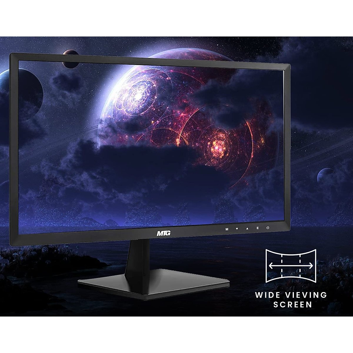 TechMagnet All in one Desktop Computer, Cheetah 6, Intel Core i5 6th Gen 2.5 GHz, 8GB DDR3, 120GB SSD, 27 inch LED Monitor, MTG Gaming Kit with Webcam, Win10 Pro (Renewed)