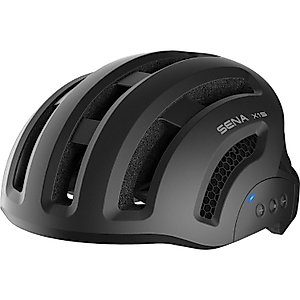 Sena X1S Smart Cycling Helmet (Matte Black, Medium)