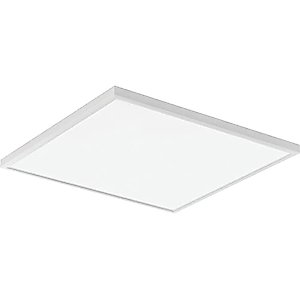 Lithonia Lighting CPANL 2X2 33LM SWW7 120 TD DCMK 2 Ft. x 2 Ft. LL CPANL LED Flat Panel with 3300 Lumens and 3500 to 5000K Switchable CCT with Direct Ceiling Mount Bracket