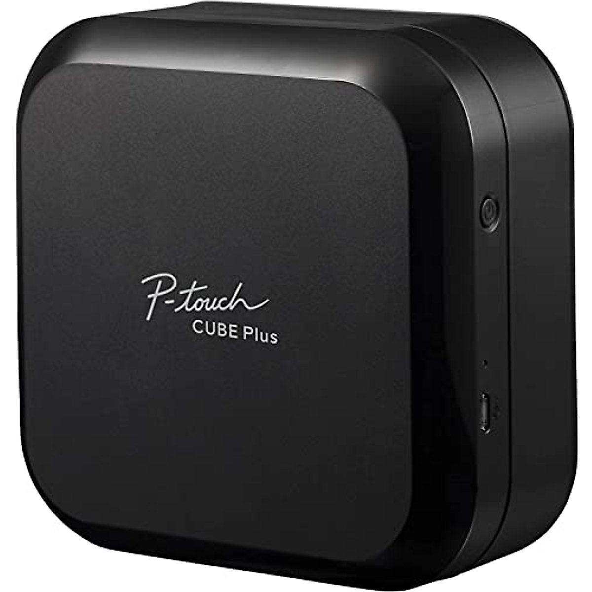 Brother P-Touch Cube Plus Versatile Label Maker, Black - Bluetooth Wireless and USB Wired Connectivity - Design & Print Personalized Labels, Lightweight and Portable, Auto Cutter
