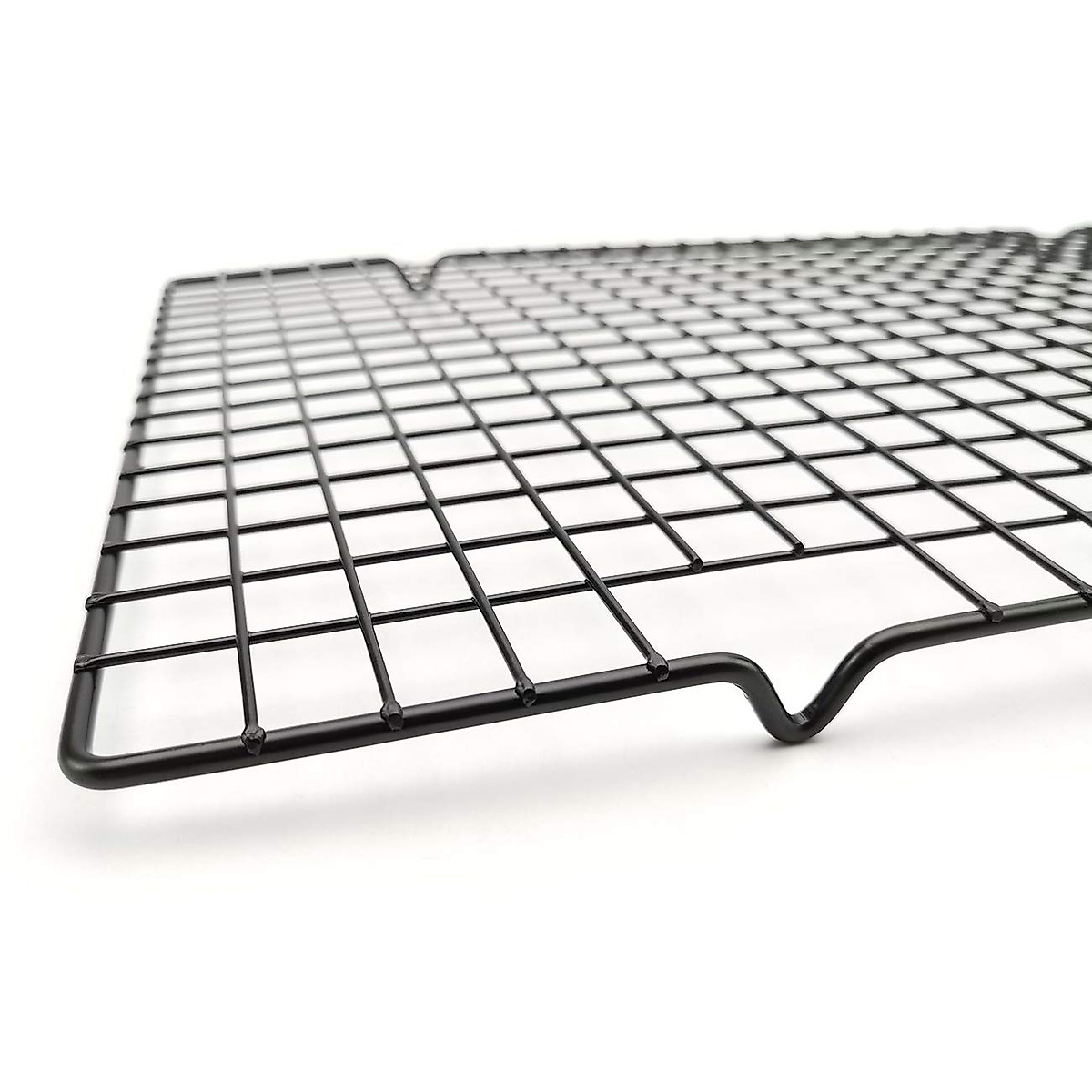 foxwelkin Baking Rack Cooling Rack,Size 16"x 10" - Cool Cookies Cakes Breads - Heavy Duty Commercial Quality Wire Rack (4 pack)