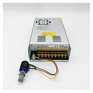 1pcs,Digital Display Voltage Adjustable stabilized Power Supply 200W 240W,Switch Power supplyAC to DC 0-5V 12V 24V 36V 48V Voltage(0-5V40A,Digital Display)