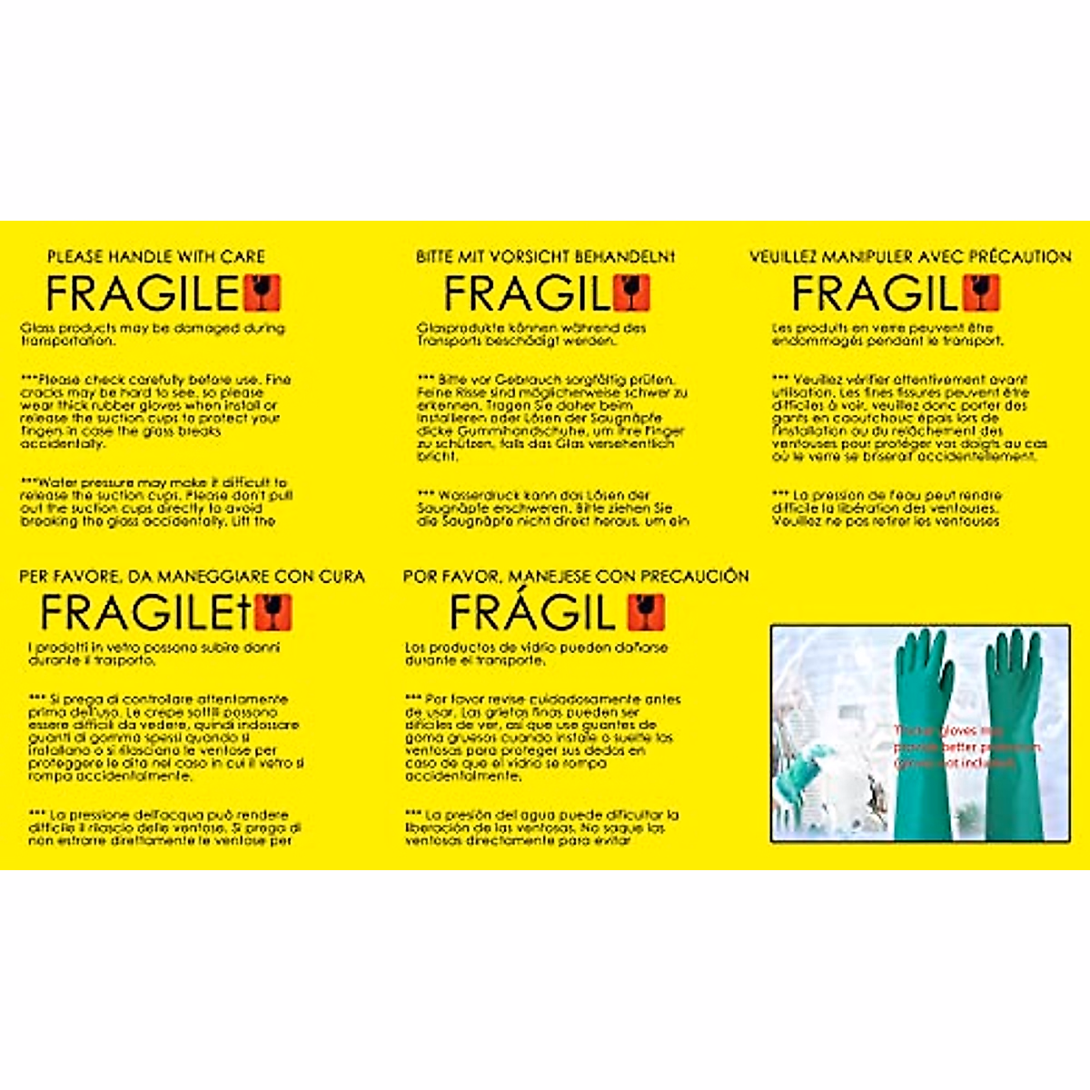 DS. DISTINCTIVE STYLE Aquatic Plant Cups 2 Pieces Crystal Glass Plant Pot with 2 Suction Cups for Aquarium Decoration