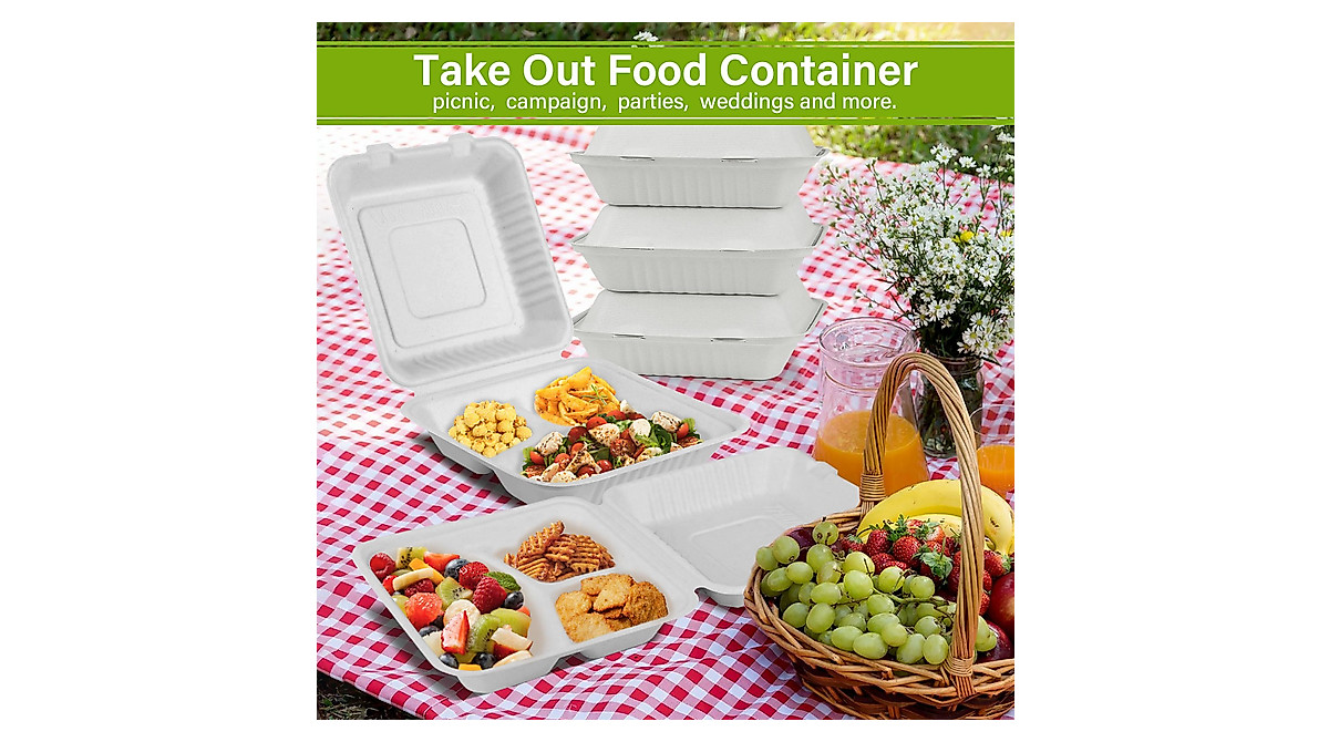 Biodegradable Take Out Containers - Eco-Friendly & Convenient