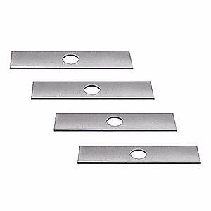 4 Pack, Edger Blades Replace Ryobi 613223, Echo 720-237-001, Stihl 4133-713-4101, Maruyama 216062. Green Machine 237001