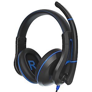 ThinkWrite Technologies TWT Audio Duro, TW220 (2nd Gen) | Premium Over-Ear Wired Headset with Noise Reducing Microphone (USB-A Connection)