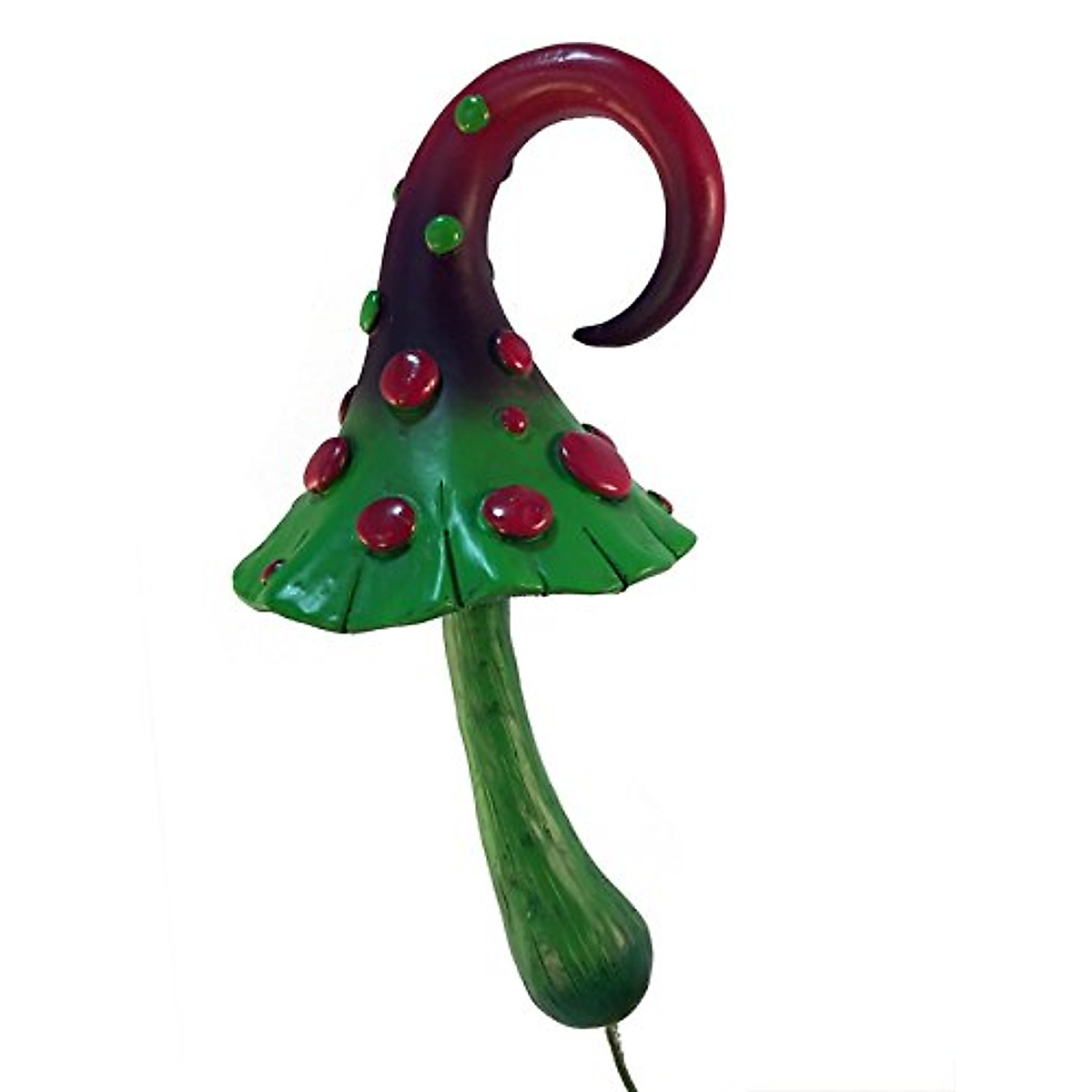 GlitZGlam Magical Miniature Mushroom Collection - 4 Fairy Garden Beautiful Miniature Mushrooms Included. A Gnome- Fairy Garden Accessory