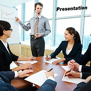 Voice Amplifier Portable Microphone Speaker - HW HaoWorks S208 Wired Headset with Microphone,Loud Clear Sound,No Feedback Noise,Mini Mic for Teachers/Tour Guides/Speaking/Singing