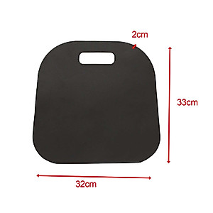 Bothyi Kneeling Pad Knee Mat Cushion Waterproof with Handles Protector Portable Garden Kneeler Pad for Gardening, Work, Fitness, Exercise, Workout, Black