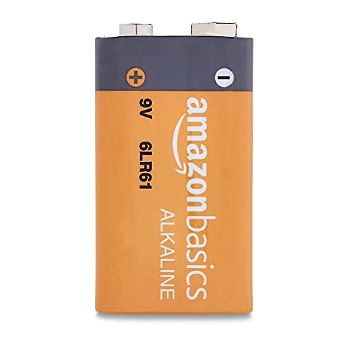 Amazon Basics 24 Units Pack 9 Volt Performance All-Purpose Alkaline Batteries, 5-Year Shelf Life, Easy to Open Value Package