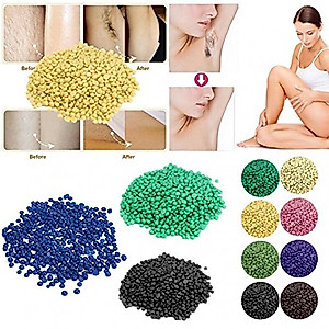 Bluelans® Waxing Beads, 50g Wax Hair Removal Beans No Strips Depilatory Hot Hard Film Wax Waxing Bikini Hair Removal Beans