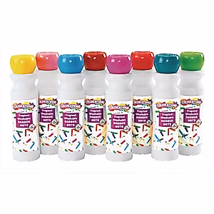 Colorations 8 Dot Markers, Dab Markers, Dot Markers, Dabber, Washable, Non Toxic, Art, Craft, Art Supplies, Coloring, Drawing, Preschool, Bingo Daubers, Dotters, Tropical Color Markers for Kids