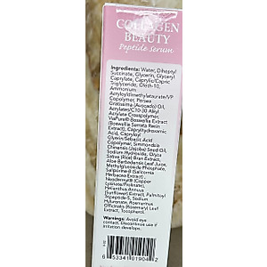 Collagen Beauty Peptide Serum 30ml Anti-aging with Neodermyl and Tripeptide Collagen Boosters and Hydrating Cream