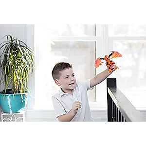 Schleich Eldrador , Lava Monster Mythical Creatures Toys for Kids, Fire Eagle Action Figure with Movable Wings, Ages 7+