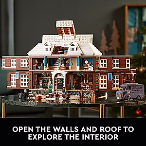 LEGO Ideas Home Alone McCallisters’ House 21330 Building Set for Adults, Movie Collectible Gift Idea with 5 Minifigures