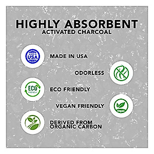 Austin Environmental Systems GRANULAR Activated Carbon(Charcoal) Multipurpose 0.52lbs (237g) Made in USA