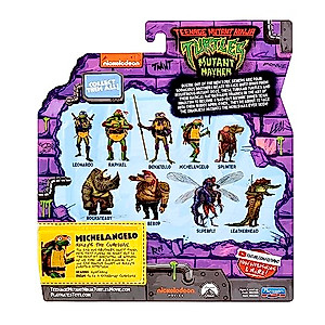 Teenage Mutant Ninja Turtles: Mutant Mayhem 4.25” Michelangelo Basic Action Figure by Playmates Toys