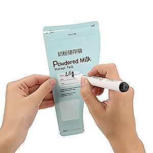 Baby Milk Powder Bag, 30 PCS Portable Baby Feeding Milk Powder Storage Bags Disposable Milk Powder Pouches