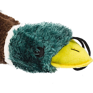Petface Honking and Squeaky Duck Plush Dog Toy