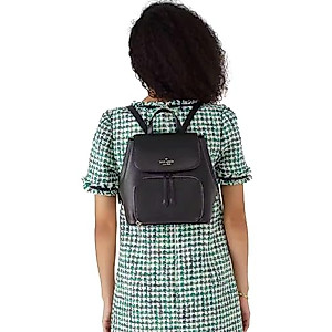 Kate Spade Kristi Medium Flap Backpack (Black)