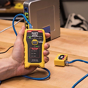 Klein Tools VDV526-100 Network LAN Cable Tester, VDV Tester, LAN Explorer with Remote