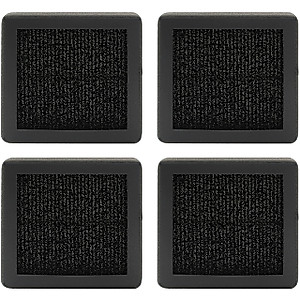 Fette Filter - True HEPA Air Purifier Filters with Activated Carbon Filters Compatible for Potulas Compact Desktop Air Purifier - Pack of 4