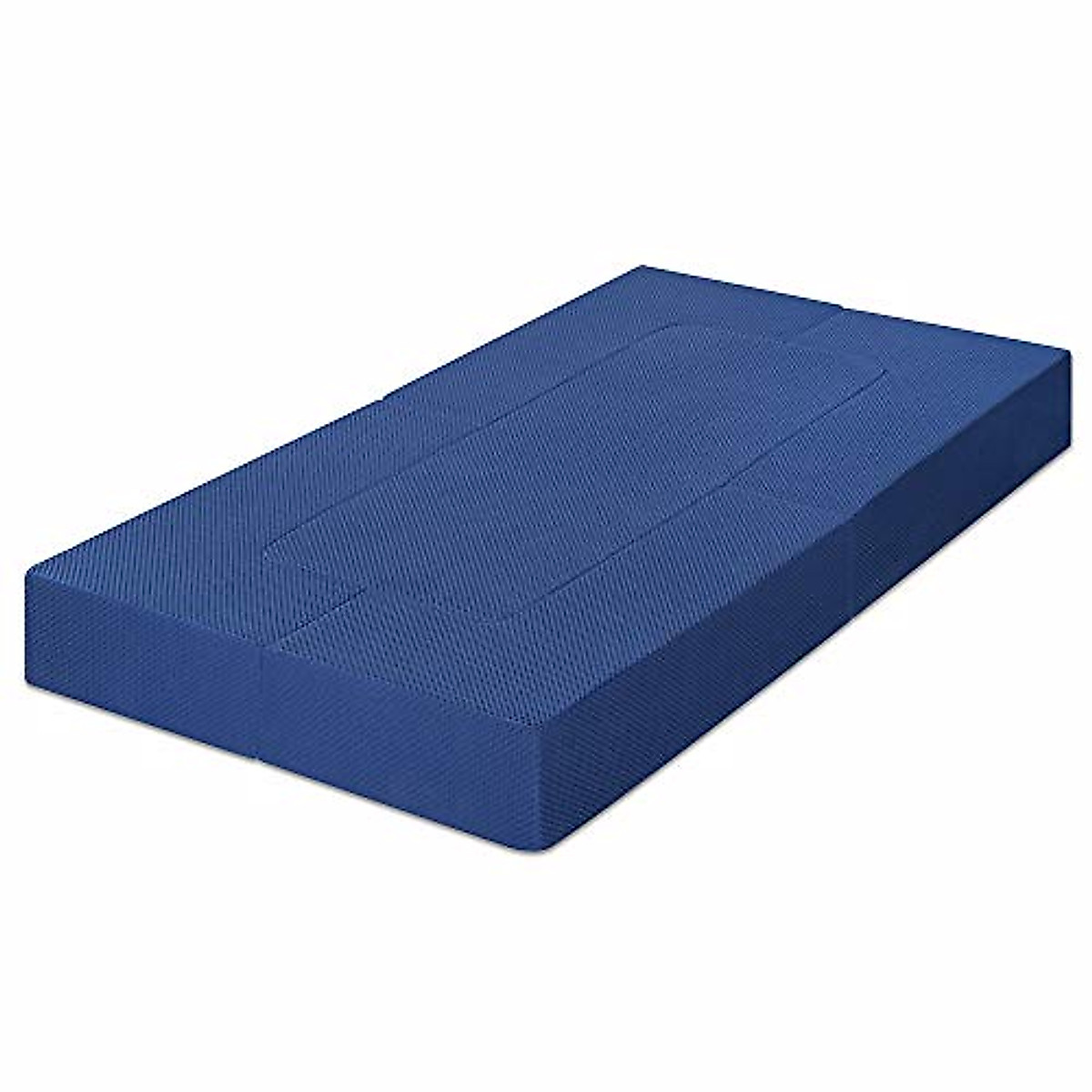 PrimaSleep 8 Inch Gel Memory Foam Multi-Function Mattress/Floor Mat/Sofa/(Dark Blue), Twin