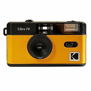 Kodak Ultra F9 Film Camera, 35mm, Black x Yellow