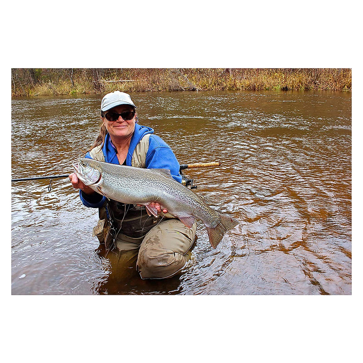 St. Croix Rods Triumph Salmon & Steelhead 2-Piece Casting Rod, Deep Run Blue, 9'0"