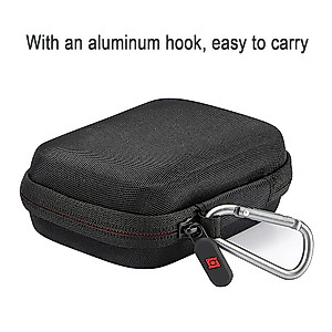 RAIACE Hard Travel Carrying Case for Card Games, Protective Storage Bag. (Not Including Cards) - Purple