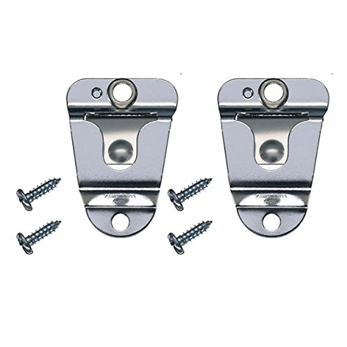 2Pack Quality Microphone Hang Up Clip Microphone Holder Clip Screw in Compatible with CB Motorola Radio HLN9073B CDM1250 CDM750 GM300 M1225 GM3688 GTX800 Kenwood TK768G TK868G TM471A Two Way Radios