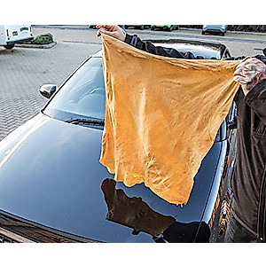 Meguiar's Super Thick Natural Chamois, 4' Square