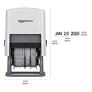 Amazon Basics Self-Inking Date Stamp