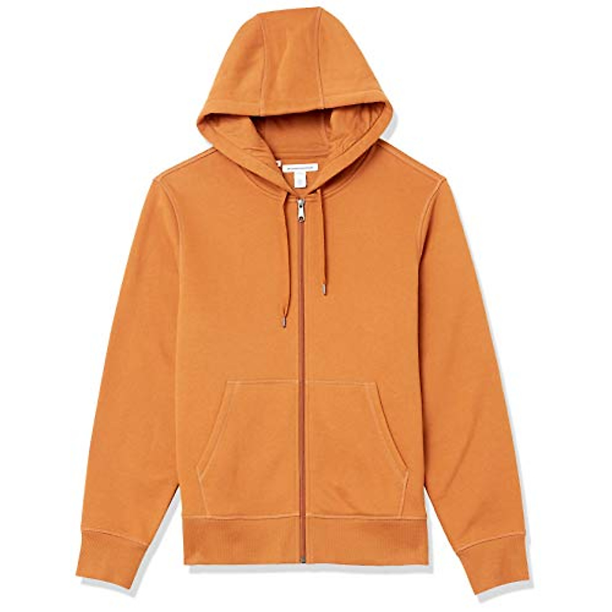 Amazon Essentials Men's Full-Zip Fleece Hoodie (Available in Big & Tall), Nutmeg, XX-Large