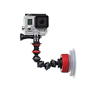 JOBY Suction Cup with GorillaPod Arm for GoPro HERO6 Black, GoPro HERO5 Black, GoPro HERO5 Session, Contour and Sony Action Cam