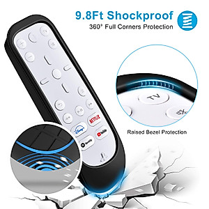 [2 Pack] Silicone Cover for PS5 Remote Control, Protective Skin for Sony PS5 Media Remote, with Hand Strap, Shockproof, Anti-Slip, Skin-Friendly - Black/White