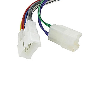 ISO to Toyota Car Audio Radio Stereo Power Wiring Harness Cable Loom Adapter Plug fit for Toyota Tacoma 2005-2020, RAV4 1994-2020, Subaru 2012-2019 WRX, 2018-2021 Forester Non-JBL System