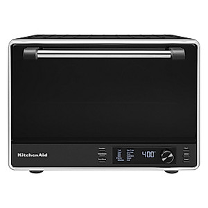 KitchenAid Dual Convection Countertop Oven with Air Fry and Temperature Probe - KCO224BM, Black Matte