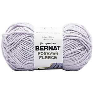 Bernat Forever Fleece Yarn, 1 Pack, Lavender