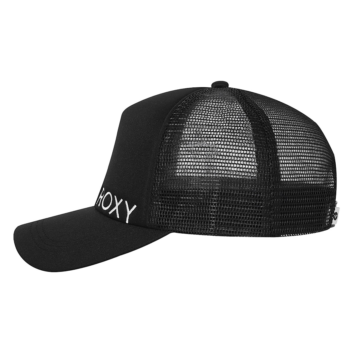 Roxy womens Finishline Trucker Hat Baseball Cap, Anthracite 20, One Size US