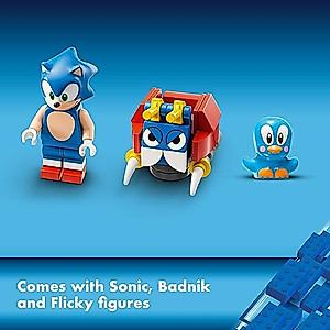 LEGO Sonic The Hedgehog Sonic’s Speed Sphere Challenge 76990 Building Toy Set, Sonic Playset with Speed Sphere Launcher and 3 Sonic Figures, Fun Birthday Gift for Young Fans Ages 6 and Up
