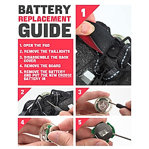 VICTGOAL Bike Helmet for Men Women with Led Light Detachable Magnetic Goggles Removable Sun Visor Mountain & Road Bicycle Helmets Adjustable Size Adult Cycling Helmets (L: 57-61 cm, Black Red)