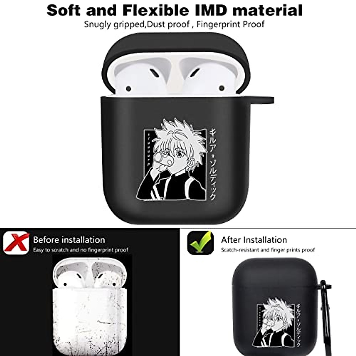 JoySolar for AirPod 2/1 IMD Hard Case Design Character Funny Cool Kawaii Cartoon Fashion Cute Unique Chic Aesthetic for AirPods Air Pods 2/1 Cover Cases Skin for Boys Girls Youth Teen (Drink Boy)