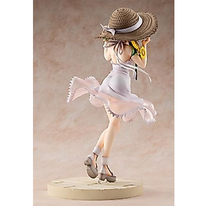 Kadokawa KonoSuba: Legend of Crimson: Megumin (Sunflower One-Piece Dress Version) PVC Figure, Multicolor