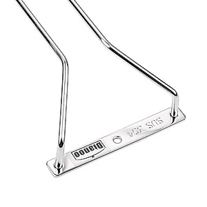 Dianoo Wine Glass Rack Under Cabinet, 304 Stainless Steel Wine Glasses Holder, Stemware Racks Storage For Bar Kitchen 30cm 1 Row