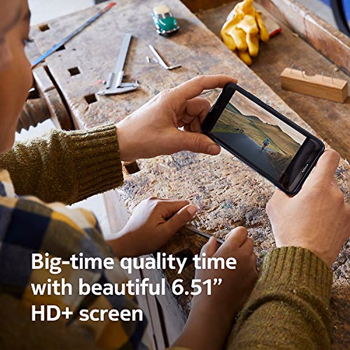 Nokia 1.4 Dual-SIM 32GB ROM + 2GB RAM (GSM Only | No CDMA) Factory Unlocked 4G/LTE Smartphone (Charcoal) - International Version