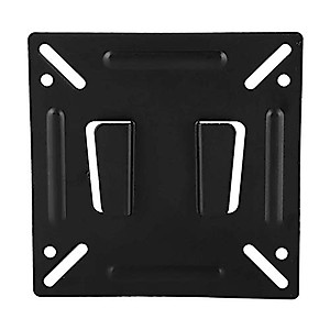 Wall Hung TV Bracket, 24in TV Wall Mount Bracket for Most 12-24 inch LCD, LED and Plasma TV, Mount with Large Loading Weight and SPCC High Strength Steel Plate（Aluminium Alloy）